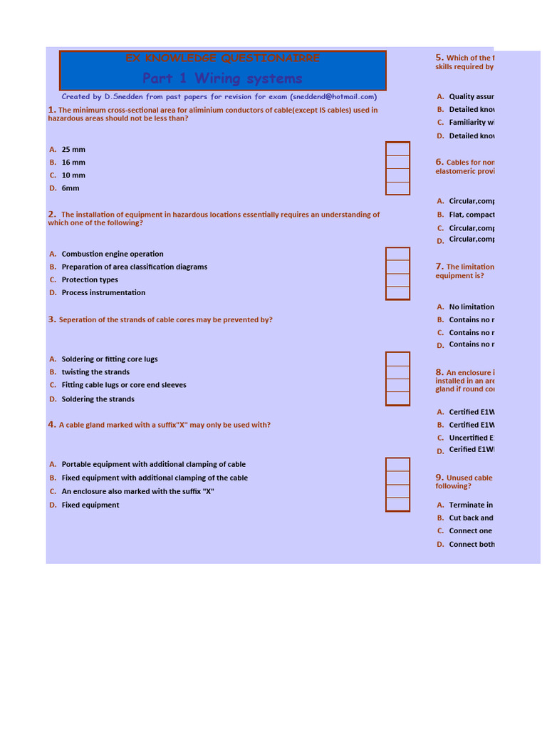 2017 Ex Test | PDF | Technology & Engineering