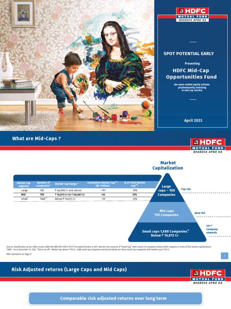 HDFC Mid-Cap Opportunities Fund - Presentation (Apr 2023) | Download ...
