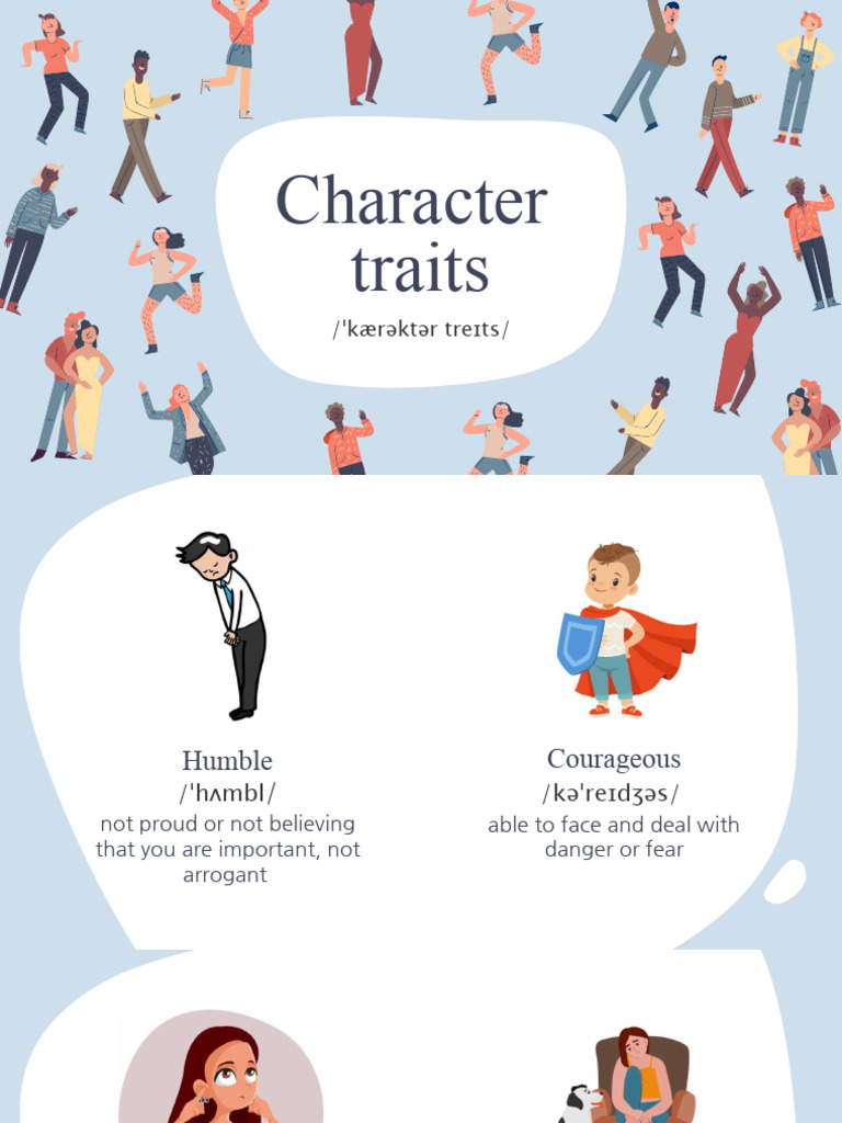 Character Traits | PDF | Extraversion And Introversion | Psychological ...