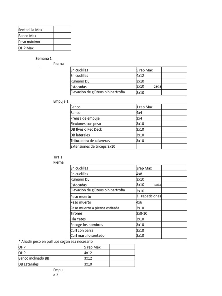 Programa David Laid DUP | PDF | Deportes individuales | Determinantes ...