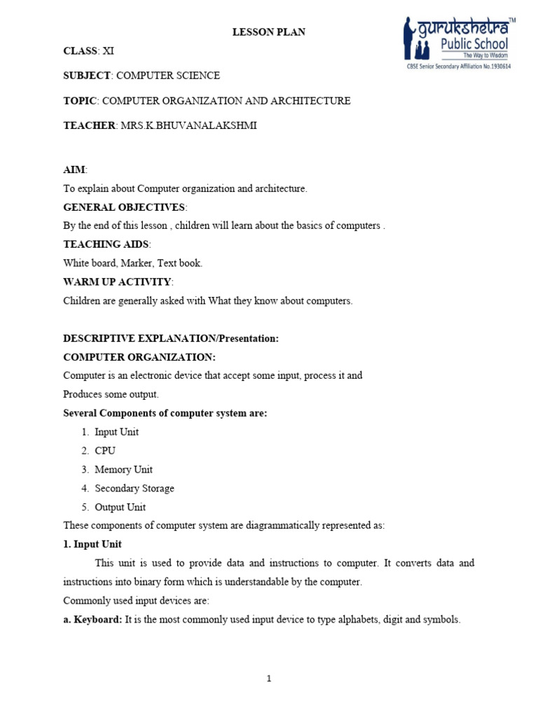 Chapter1-COMPUTER ORGANIZATION AND ARCHITECTURE | PDF | Random Access ... Chapter1-COMPUTER ORGANIZATION AND ARCHITECTURE | PDF | Random Access ...