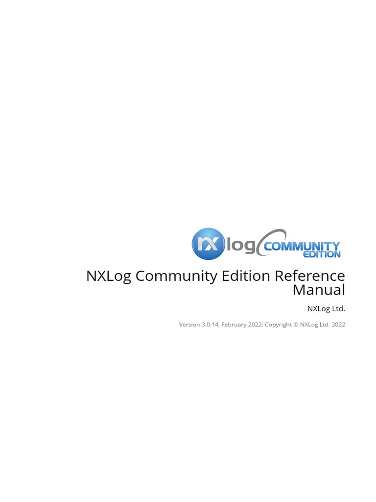 Nxlog Reference Manual Pdf Computing Computer Architecture 8355