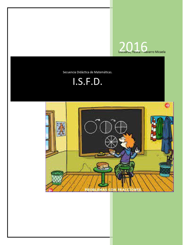 Planification Mathématique Des Fractions Pour La 4e Année | PDF ...