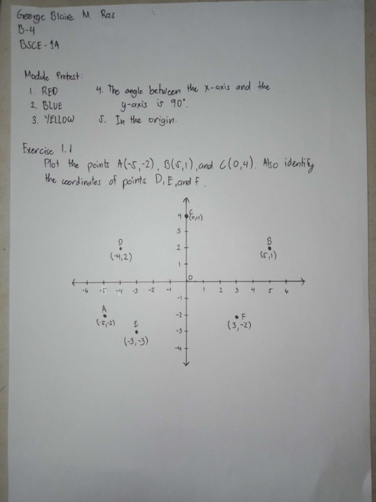 B4 BSCE 1A George Blaire Ras | PDF