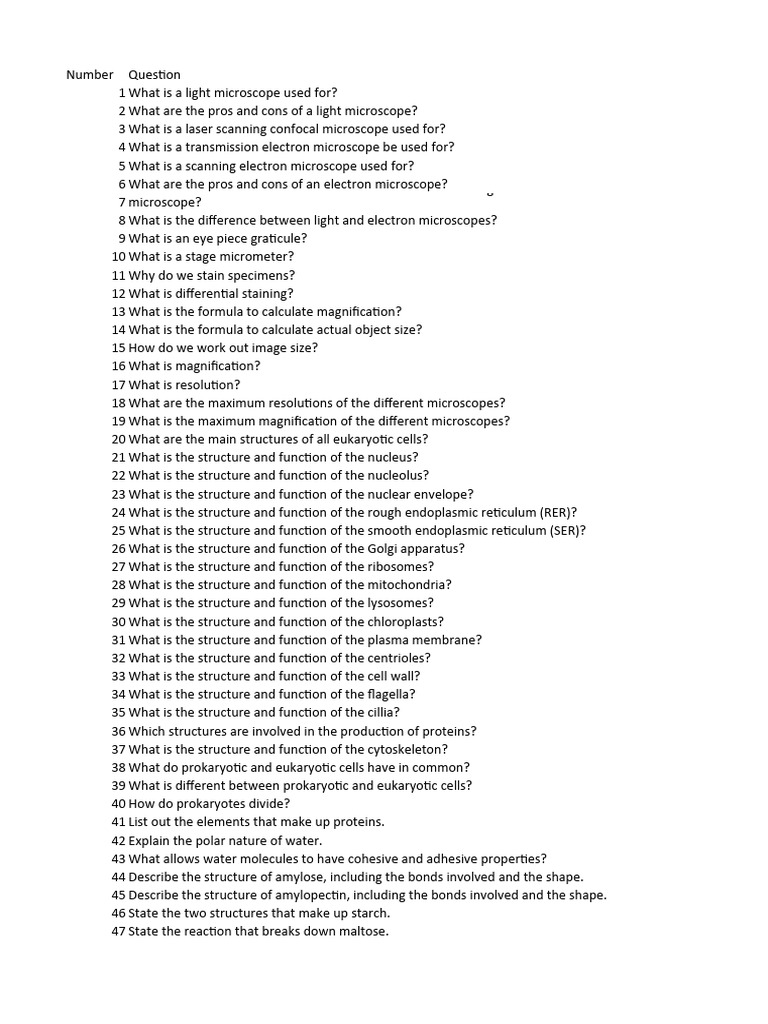OCR A A-Level Biology Retrieval Roulette COMPLETE | PDF | Dna ...