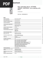 ATV930 Variable Speed Drive Specs | PDF | Electric Motor | Programmable ...