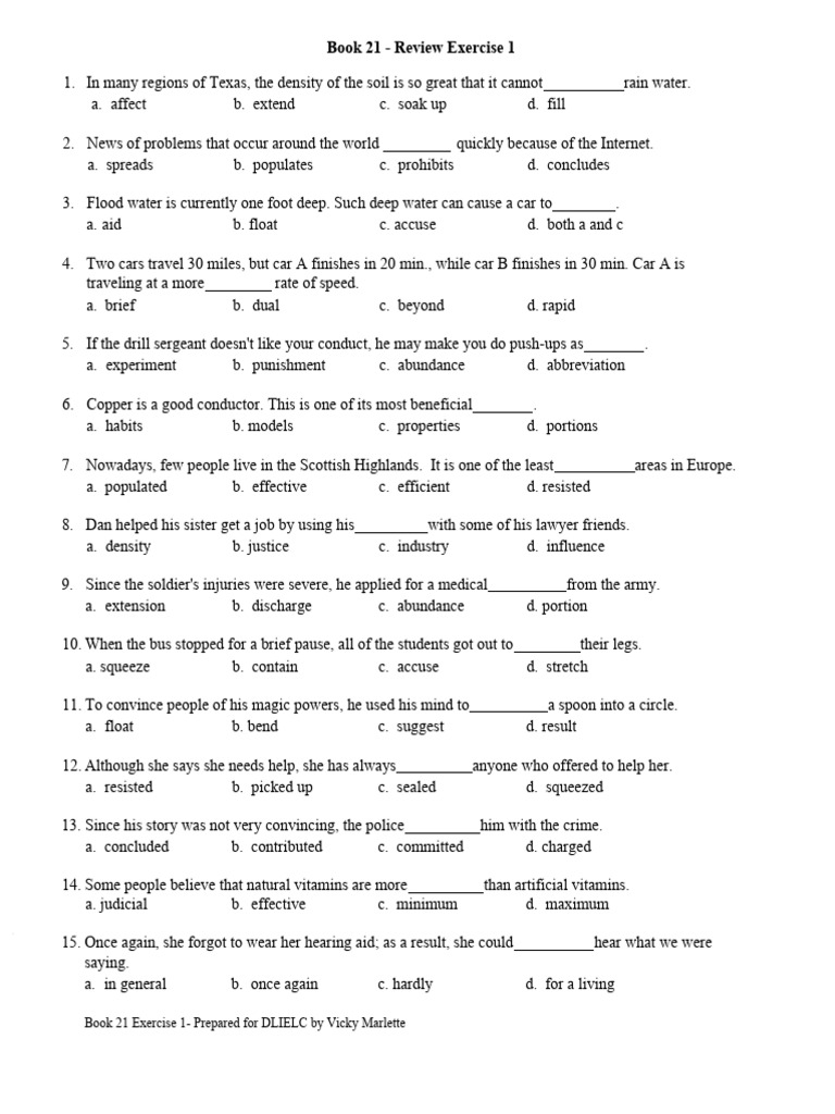 Bk21 Review Ex1 | PDF