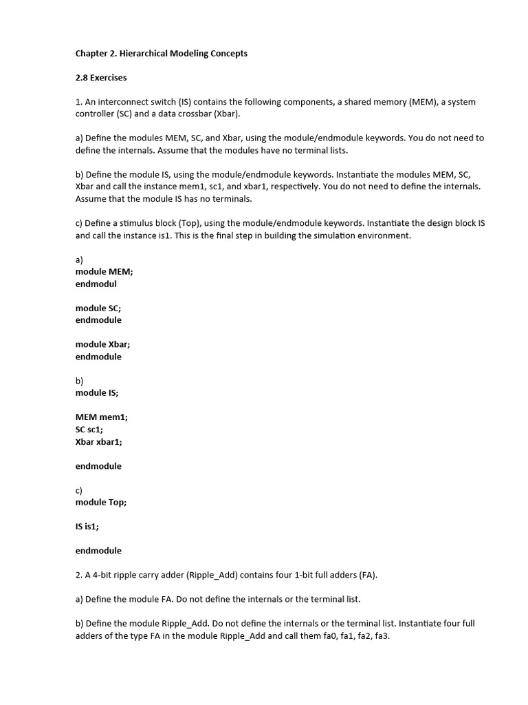 Chapter 2. Hierarchical Modeling Concepts | PDF