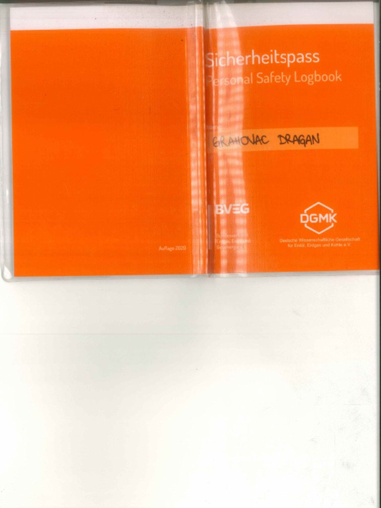 sicherheitspass | PDF