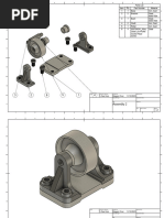 Belt Roller Support Drawing V1-Merged | PDF