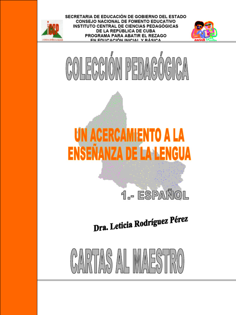 Cartas Al Maestro. Un Acercamiento A La Enseñanza de La Leng | PDF