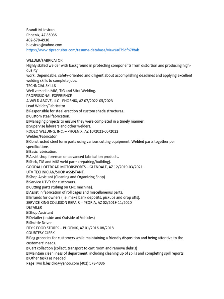 Brandt Lesicko | PDF