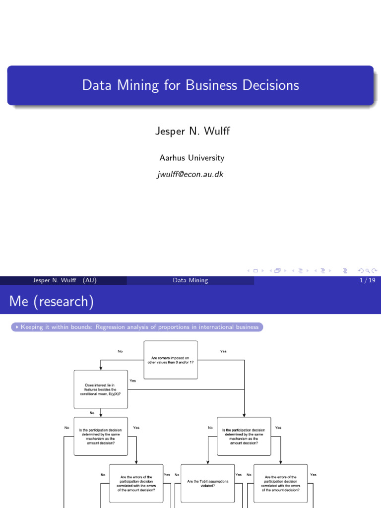 w5 2020 Data Mining Intro | PDF | Data Analysis | Analysis