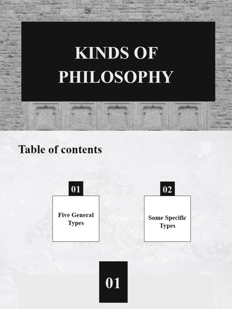 Lesson 2 Kinds of Philosophy | PDF