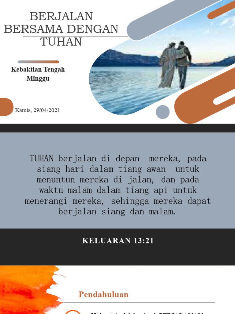 Berjalan Bersama Dengan Tuhan Pdf