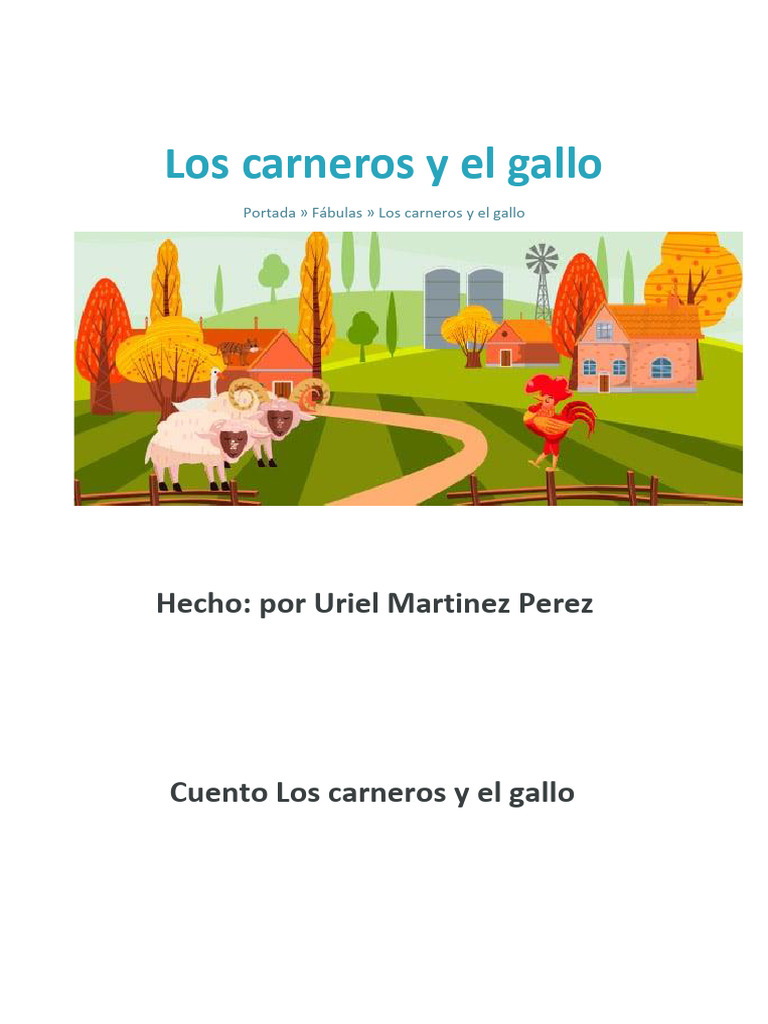 Los Carneros y El Gallo | PDF
