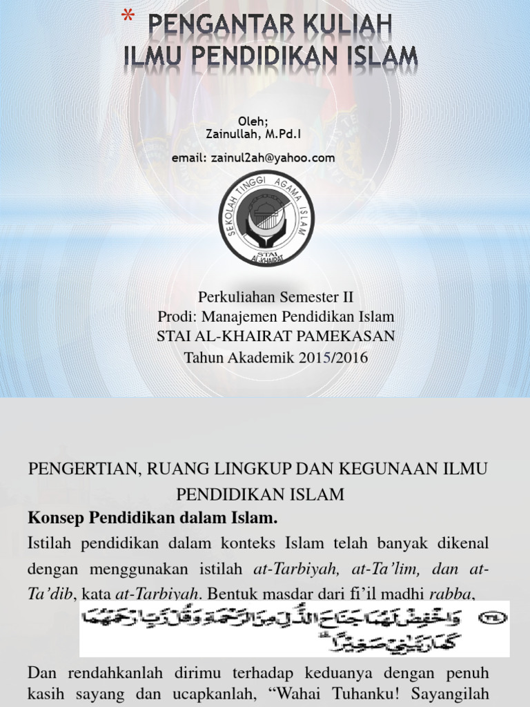 Ilmu Pendis | PDF | Agama & Spiritualitas