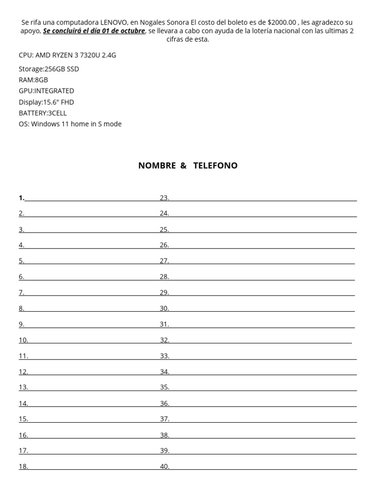 Se Rifa Una Botella de Buchanas Para Recolectar Fondos.docx_20230913 ...