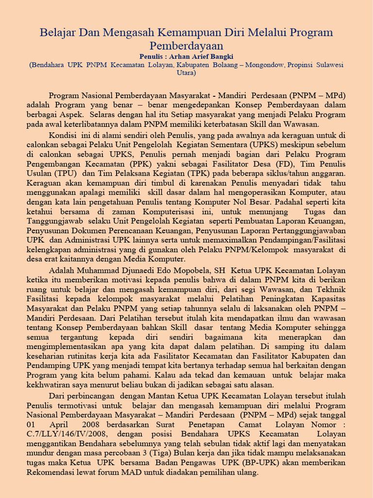 Tema Capacity Building | PDF