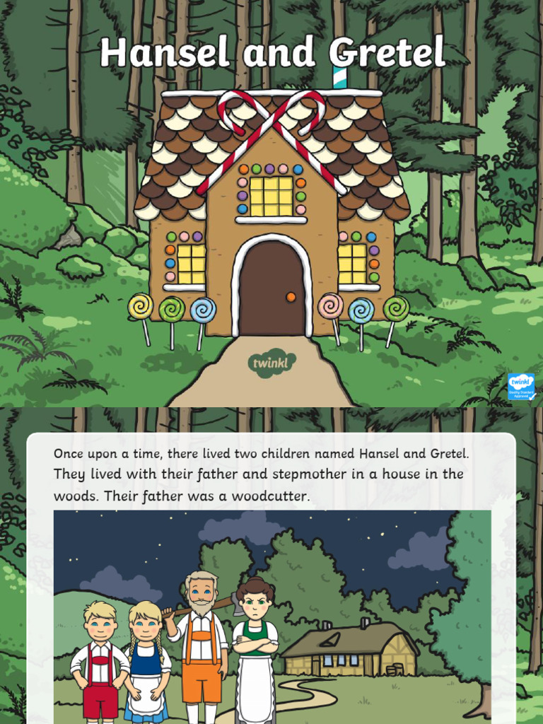 Hansel and Gretel Fairy Tale Story Book - PDF - Tiwnkl | PDF | Hansel ...