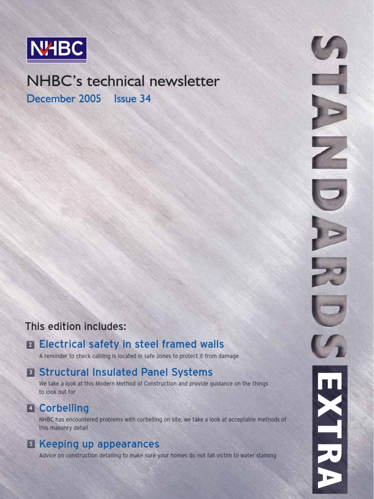 NHBC Standards for Builders | PDF | Framing (Construction) | Wall