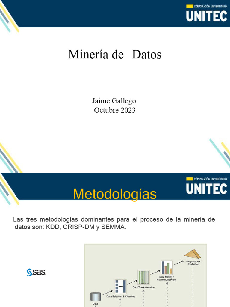 Metodologias Del Data Mining | PDF | Procesamiento de datos | Informática