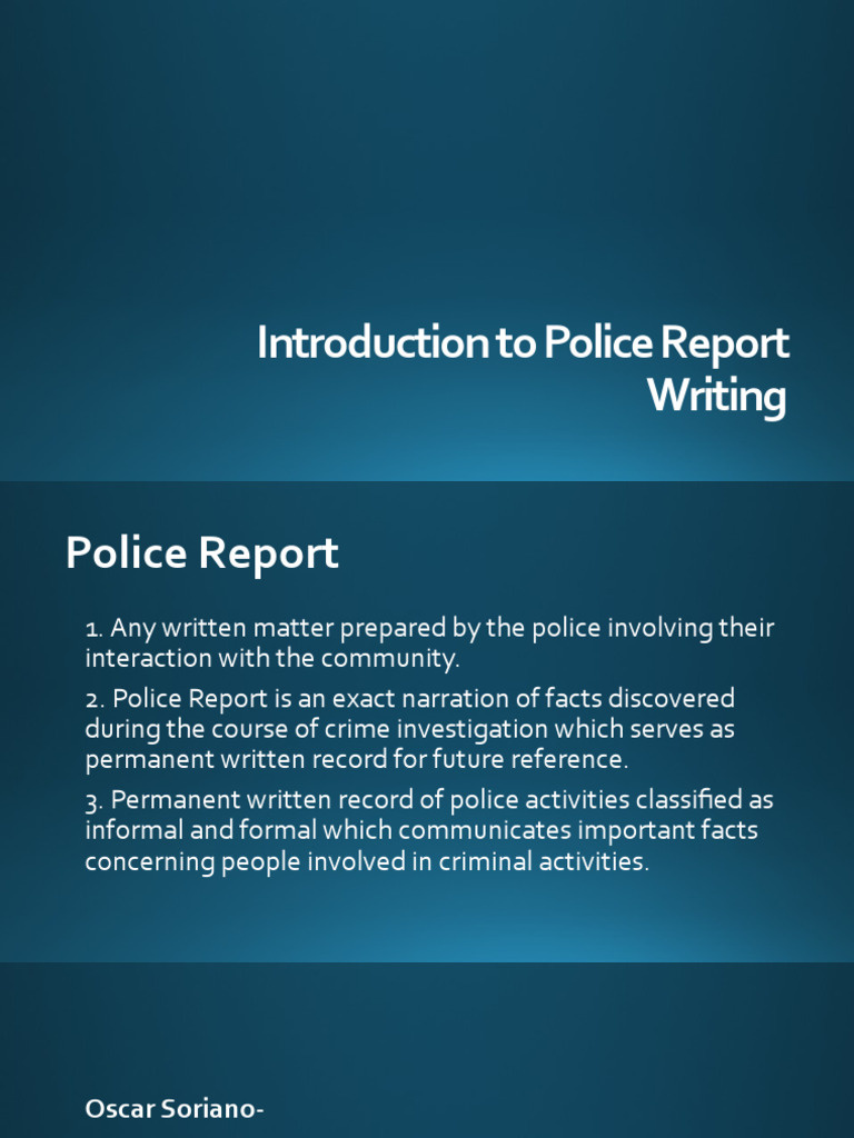 Lesson 1 | PDF | Police | Crimes