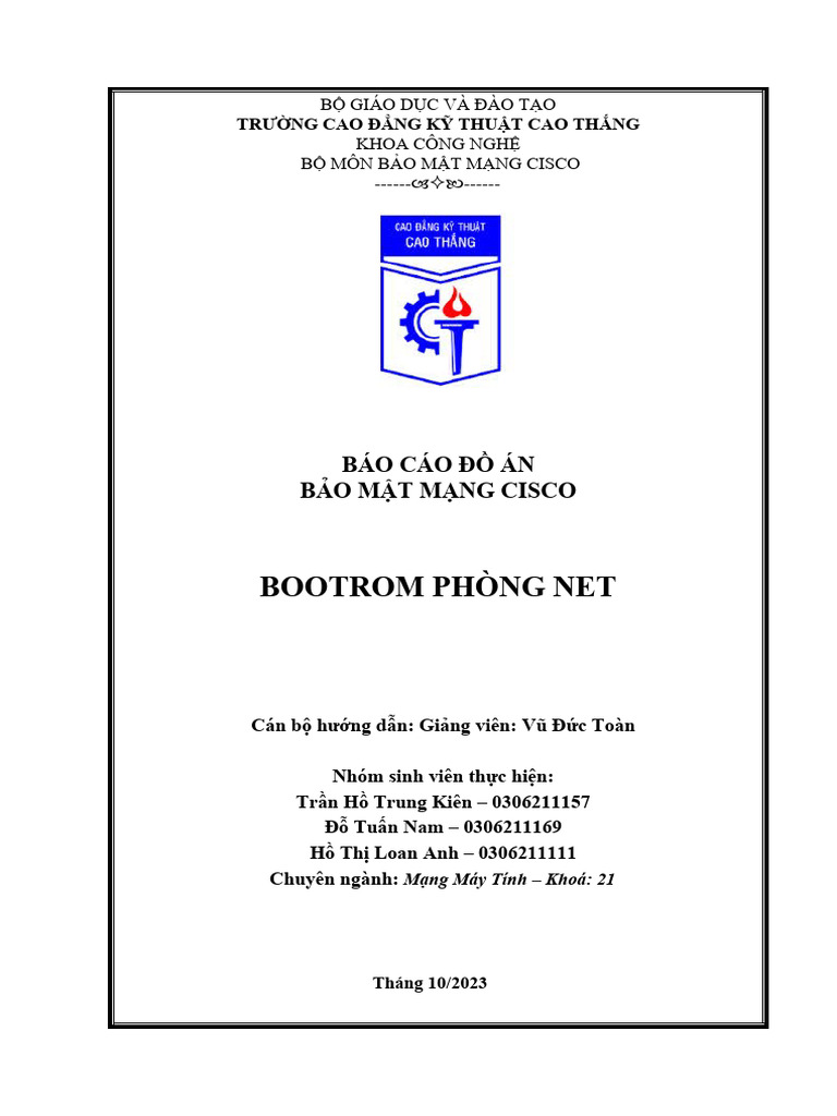 Do An Boot Romp Hong Net | PDF