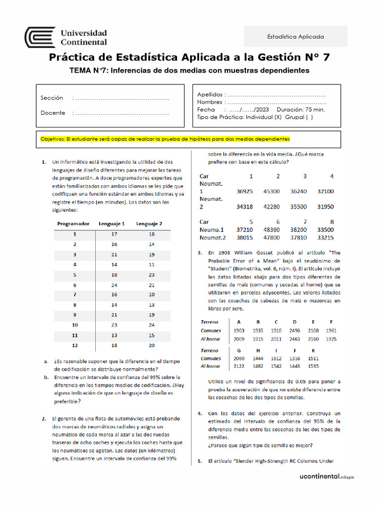 Practica 07 | PDF