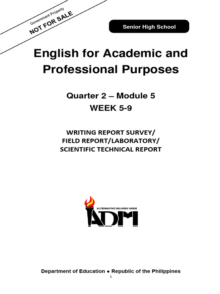 Eapp Quarter 2 Module 5 WK 5 9 | PDF | Survey Methodology | Patent