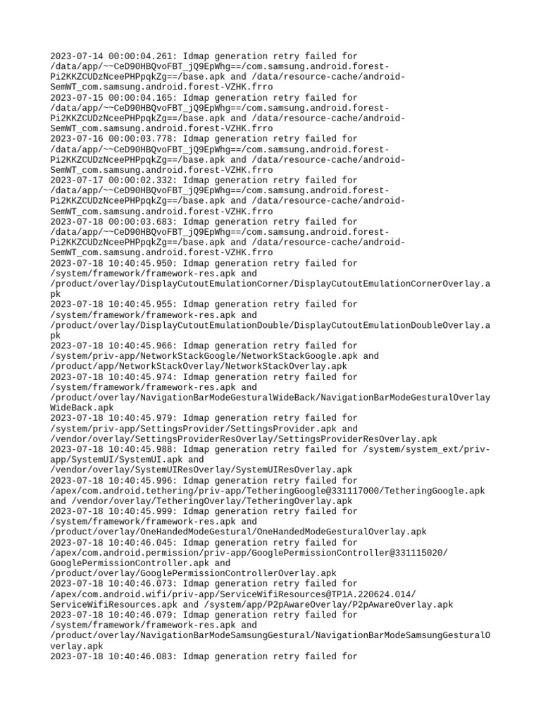 Lom Log | PDF | Android (Operating System) | Mobile App