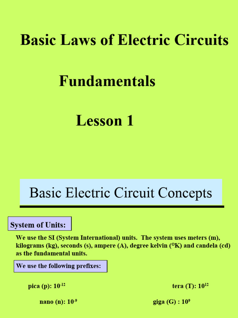 Lesson 1 Fundamentals | PDF Lesson 1 Fundamentals | PDF