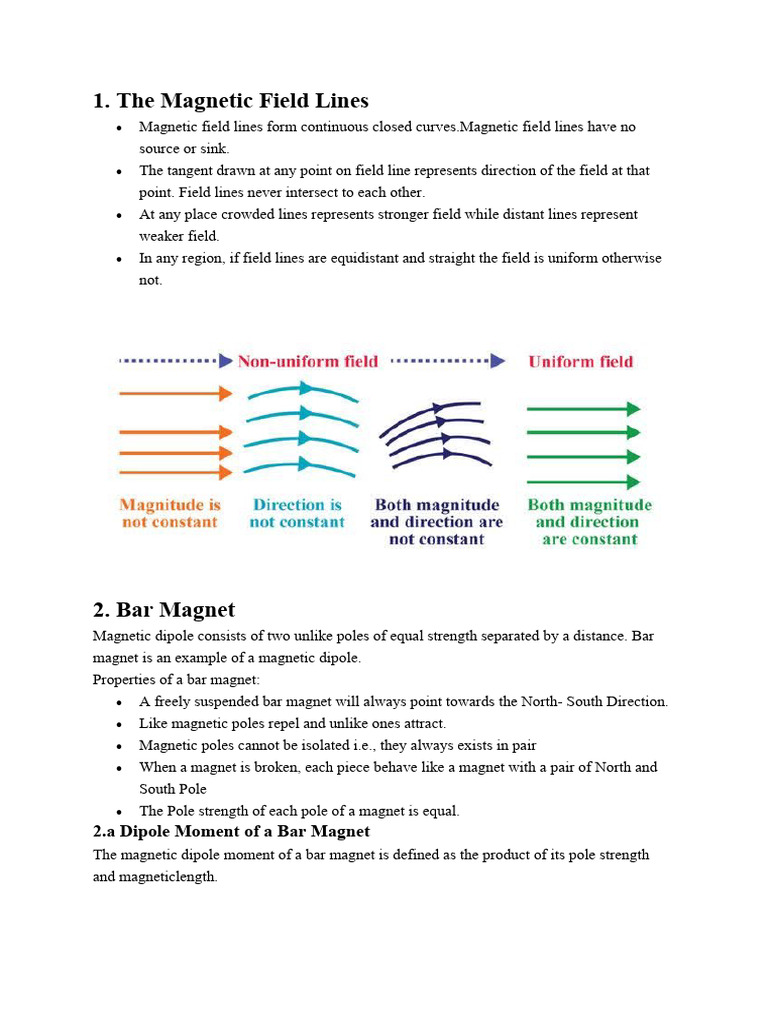 Notes - Magnetism and Matter | PDF | Technology & Engineering