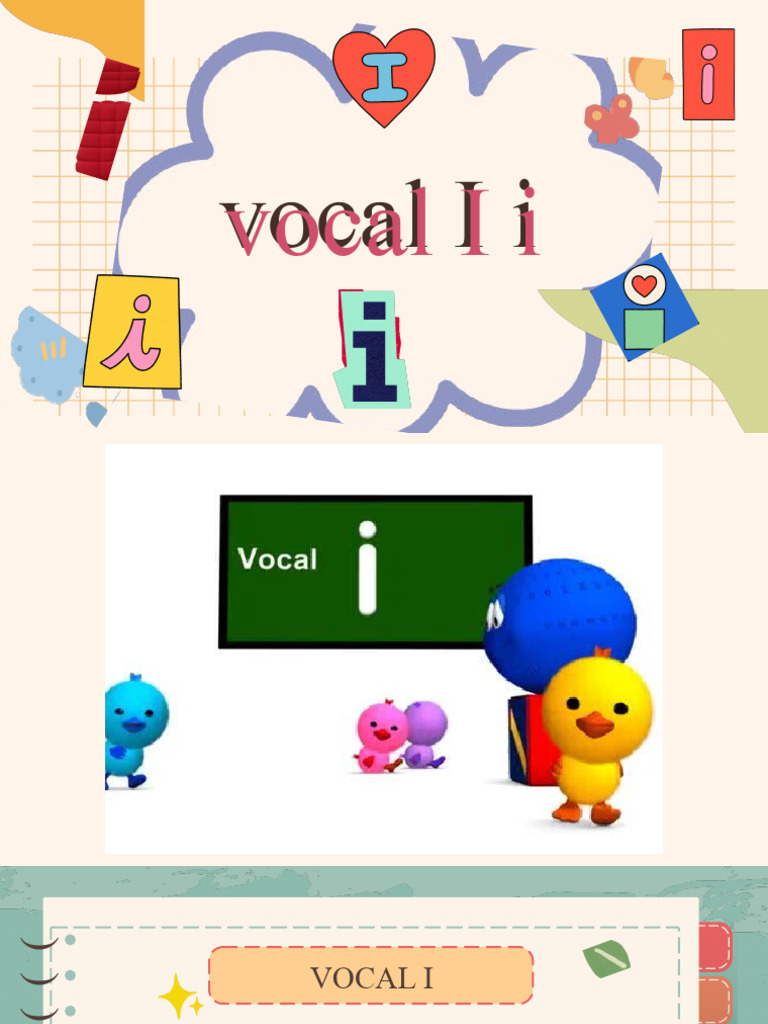 Copia de Vocal i | PDF