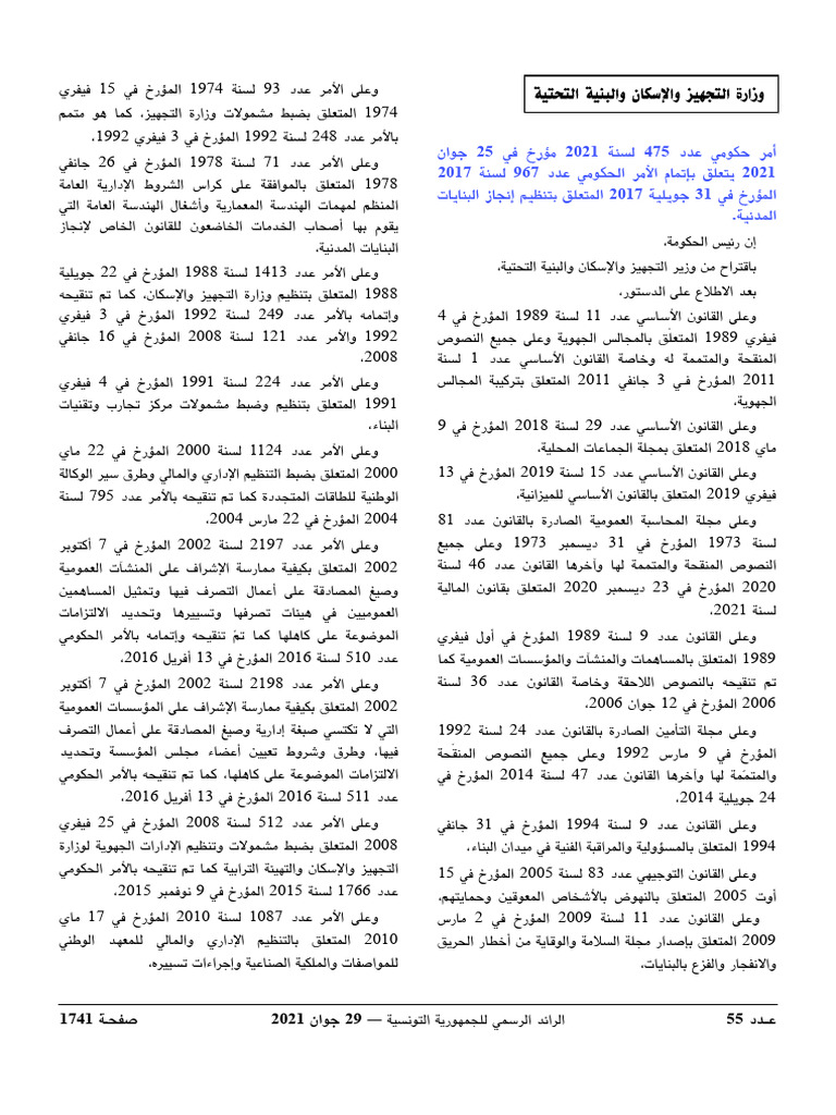 Decret 2021 475 AR | PDF