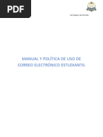 Guía para crear correo MSEV | PDF
