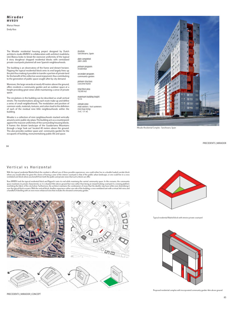 Example Precedent Studies | PDF | Apartment | Bedroom