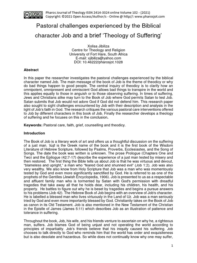 Pastoral Challenges Experienced by The B | PDF