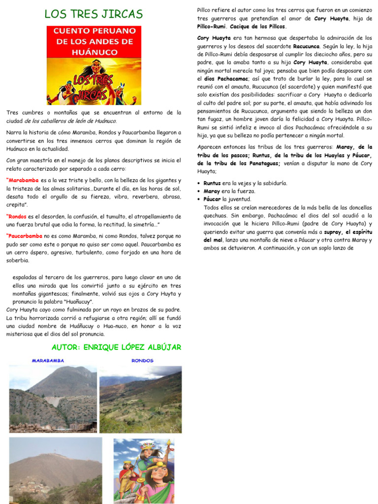 Texto 2 Los Tre Jircas | PDF