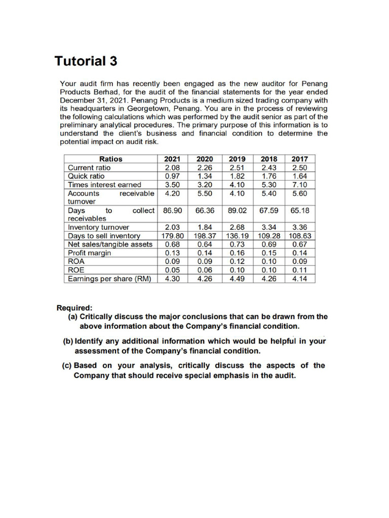 Week 3 Tutorial 3 Pdf