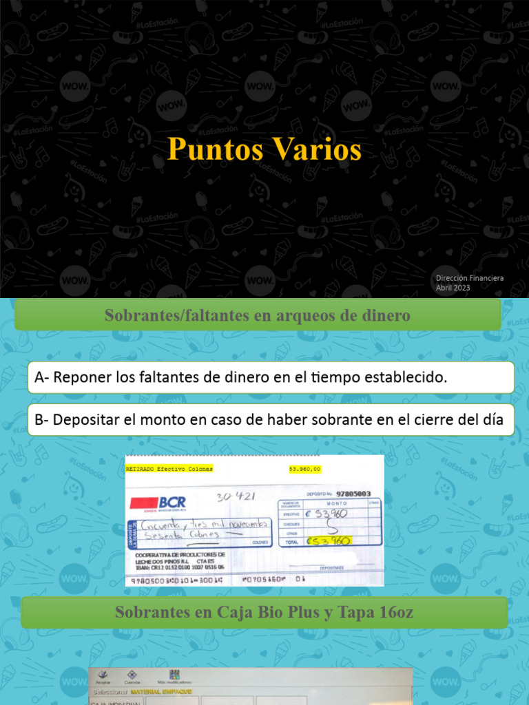 Puntos Varios | PDF