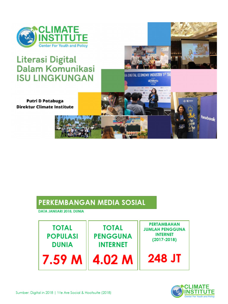 Putri Potabuga Literasi Digital Dalam Komunikasi Isu Lingkungan | PDF
