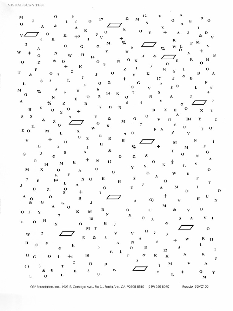 1 - Exercice Visual Scan Test1 | PDF