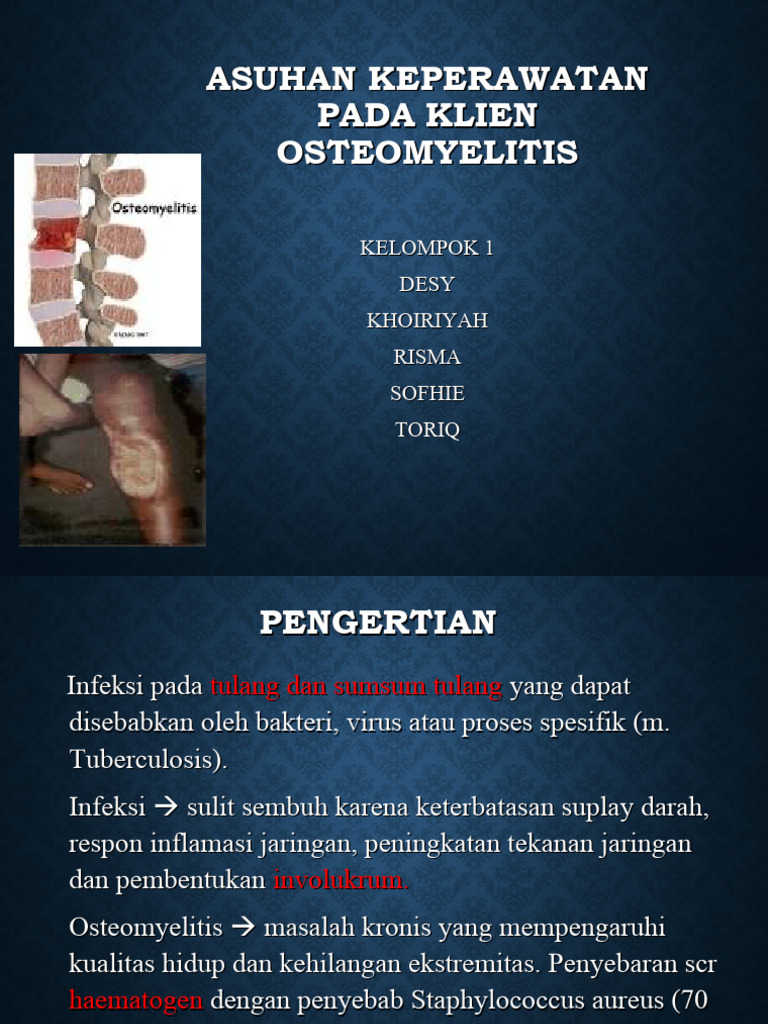 Askep Osteomyelitis | PDF