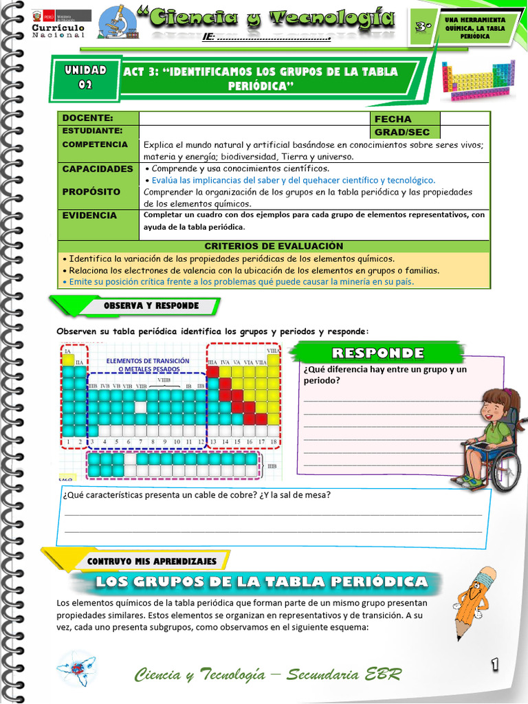 C-3º Act 3 Cyt Und 2 - Sem 3 | PDF