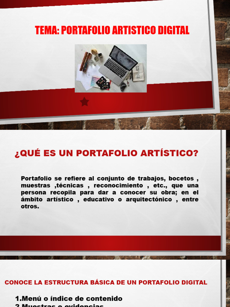 Portafolio Artistico Digital | PDF
