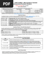 UD 2025-2026 Academic Calendar | PDF | Academic Term | Fee