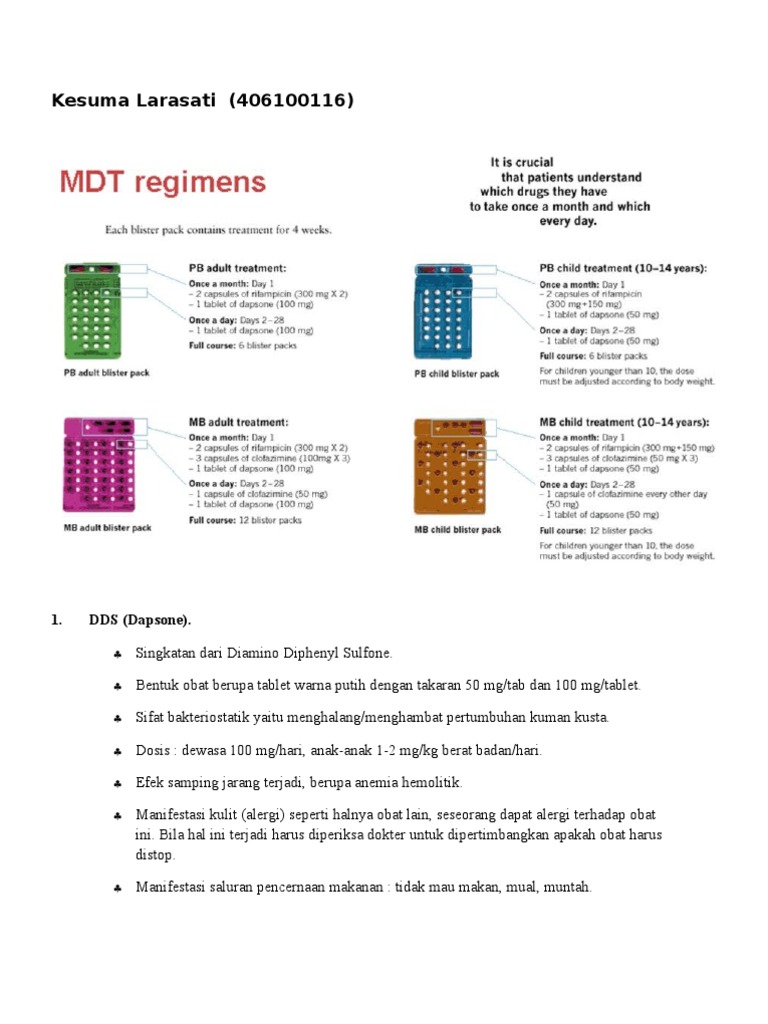 Regimen MDT | PDF
