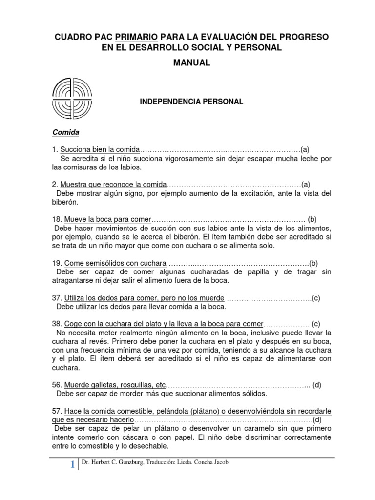 Pac Primary Manual | PDF | Sonido | Palabra