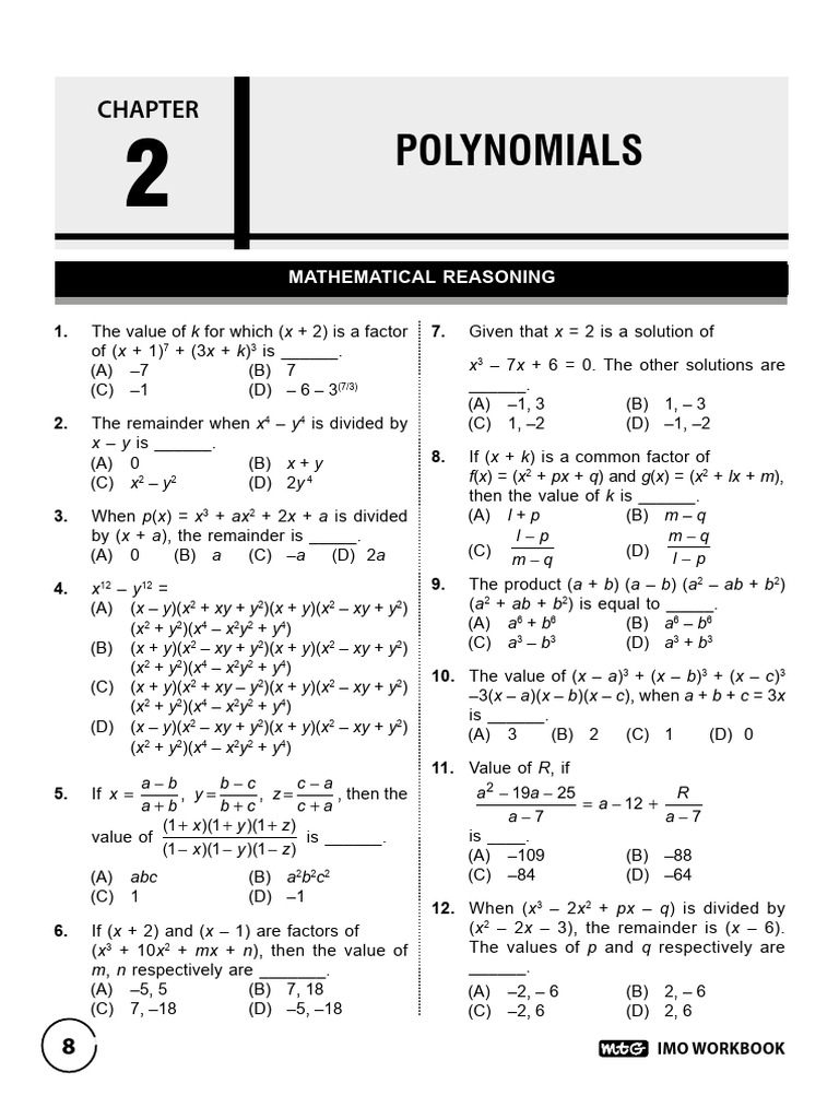 Pol 9 | PDF | Zero Of A Function | Numbers